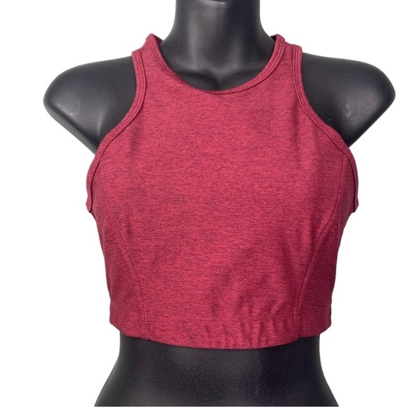 Outdoor Voices | Tops | Outdoor Voices Athena Crop Top In Cabernet Size ...